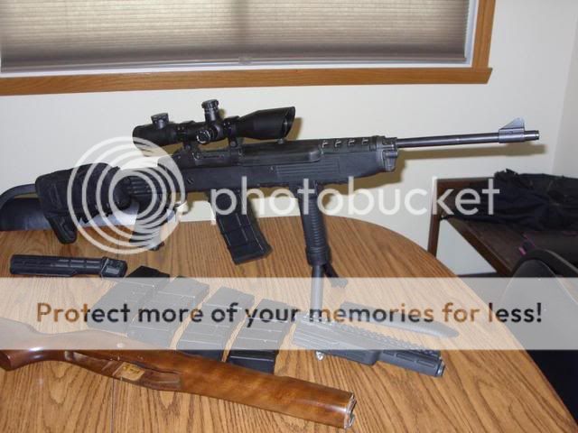 SOLD Ruger Mini 14 Loaded, Tapco Stock, Extra Mags $600 | North Dakota ...