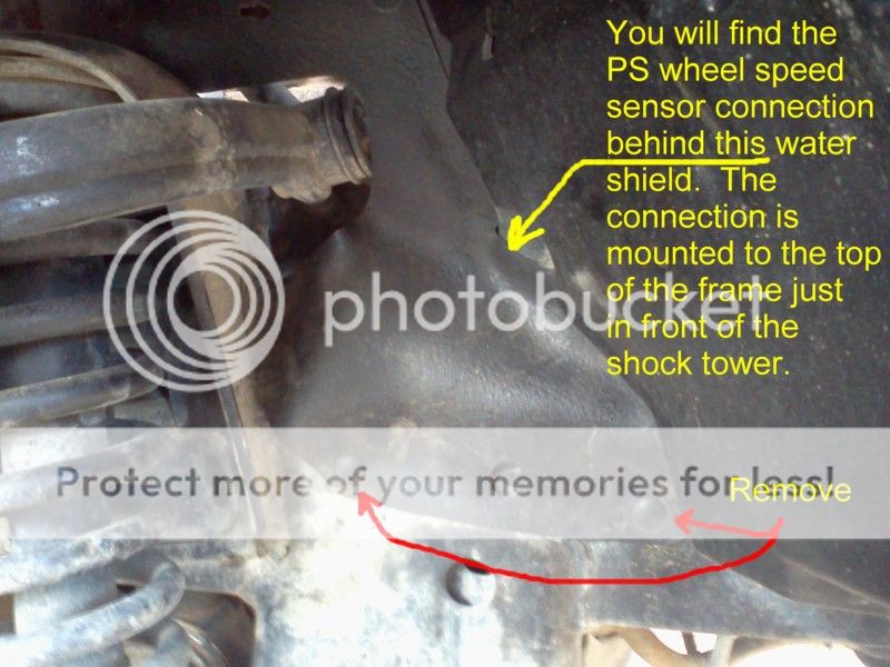 3rd Gen ABS Front Wheel Speed Sensor Test and Replacment - Toyota ...